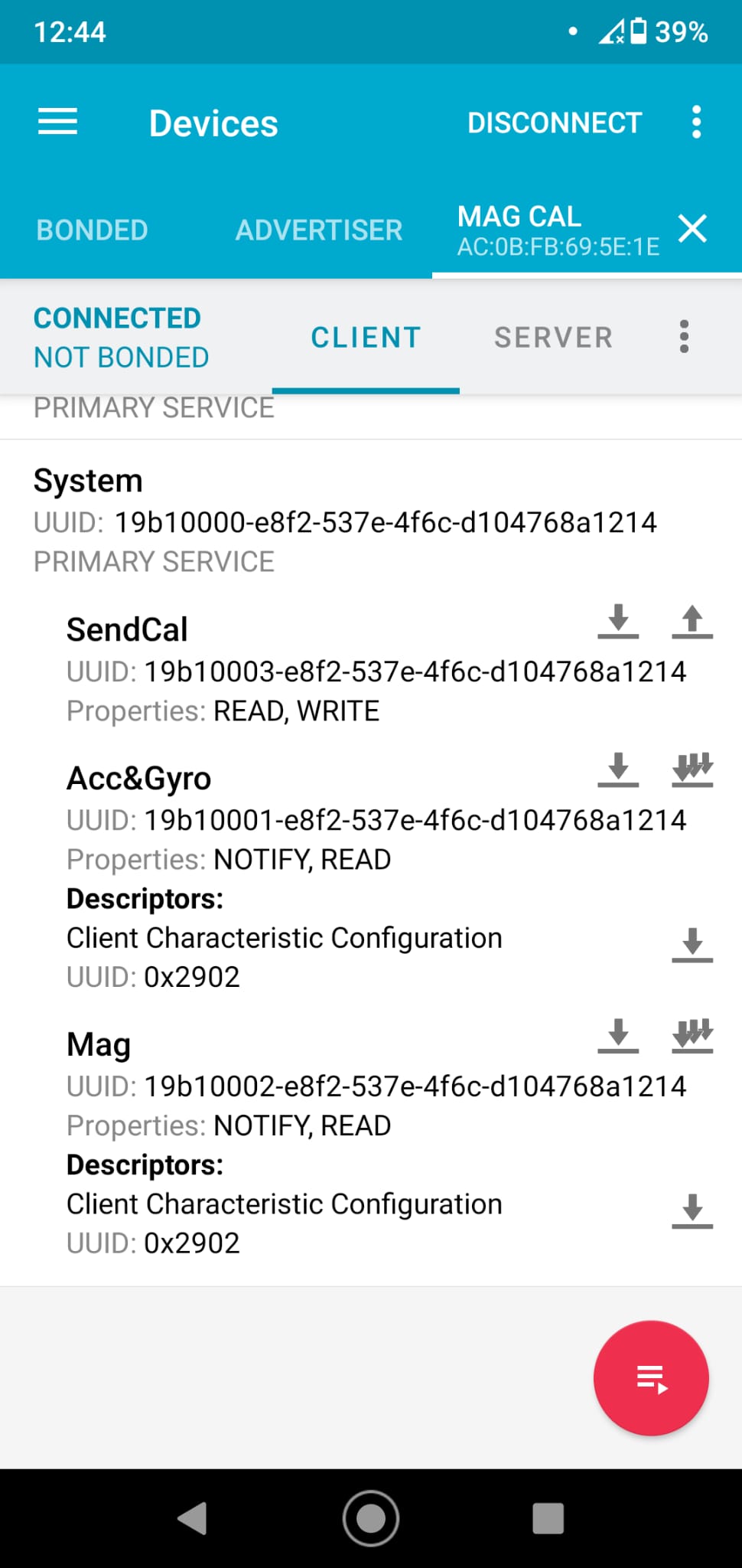 Magnetometer Calibration Wirelessly Over BLE - Atadiat